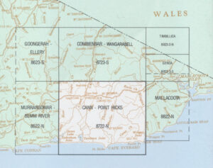 Cann Point Hicks 1-50,000 Vicmap Topo Old Series - Maps, Books & Travel ...