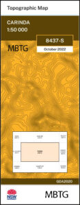 Carinda 1-50000 NSW Topographic Map - Maps, Books & Travel Guides