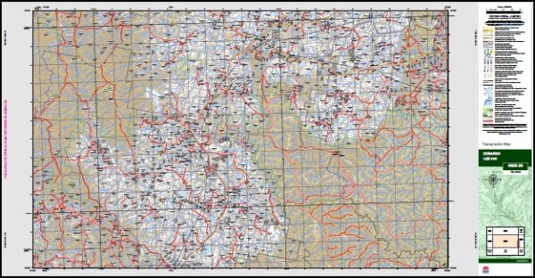 Cobargo 1-25,000 NSW Topographic Map 8825-2-S - Maps, Books & Travel Guides