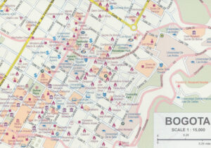 Colombia Map ITMB - Maps, Books & Travel Guides