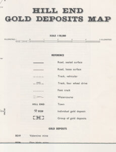 Hill End Gold Deposits 1-50,000 NSW Geological Map - Maps, Books ...