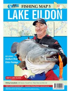 Lake Eildon Fishing Map 5 AFN - Maps, Books & Travel Guides