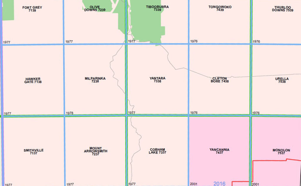 Milparinka 1-100,000 NSW Topographic Map - Maps, Books & Travel Guides