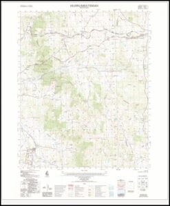 Murrumbateman 1-50,000 Topographic Map 8728-3 NSW - Maps, Books ...