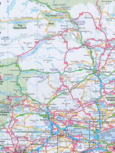 Scotland Handy Road Atlas Collins - Maps, Books & Travel Guides