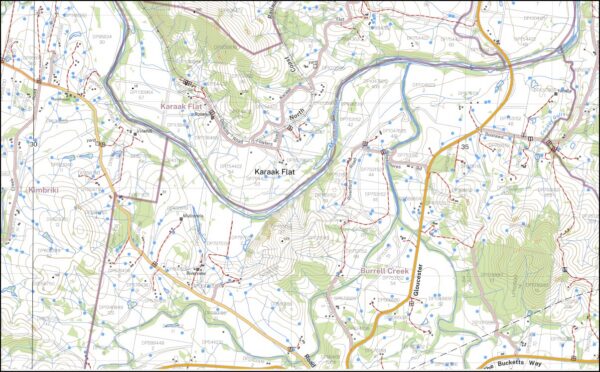 Taree 1-25,000 NSW Topographic Map 9334-2-S - Maps, Books & Travel Guides