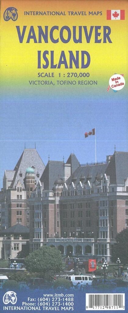 Vancouver Island Map ITMB - Maps, Books & Travel Guides