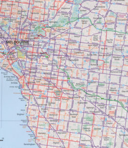 Victoria State and Suburban Map 370 UBD Gregorys - Maps, Books & Travel ...