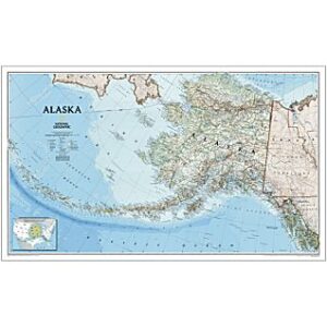 Alaska National Geographic Paper - Maps, Books & Travel Guides