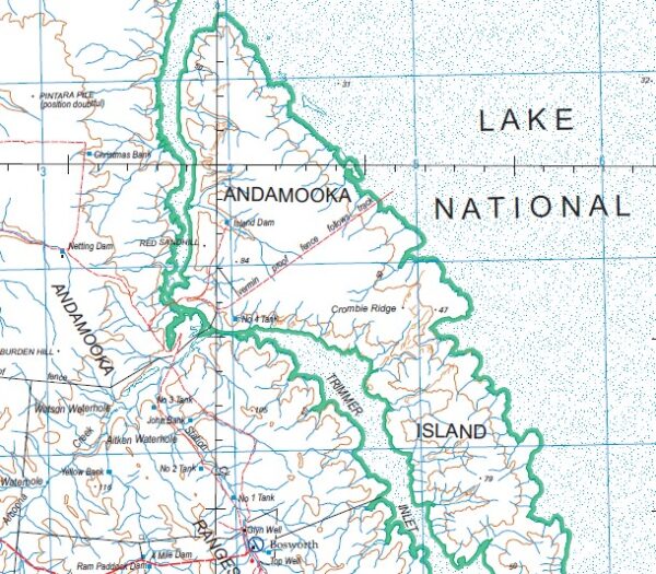Andamooka 1-250,000 Topographic Map GA - Maps, Books & Travel Guides