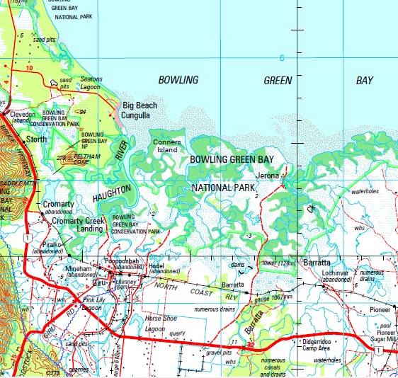 Ayr 1-250,000 Topographic Map - Maps, Books & Travel Guides