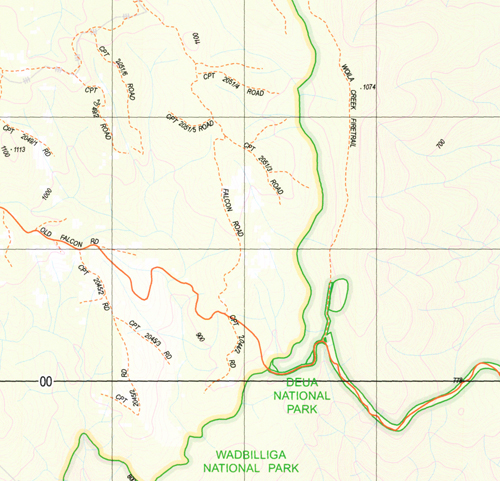 Badja 1-25,000 NSW Topographic Map - Maps, Books & Travel Guides
