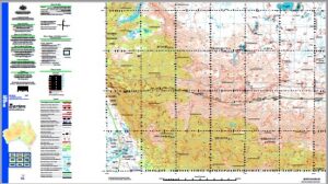 Barton 1-250,000 Topographic Map - Maps, Books & Travel Guides