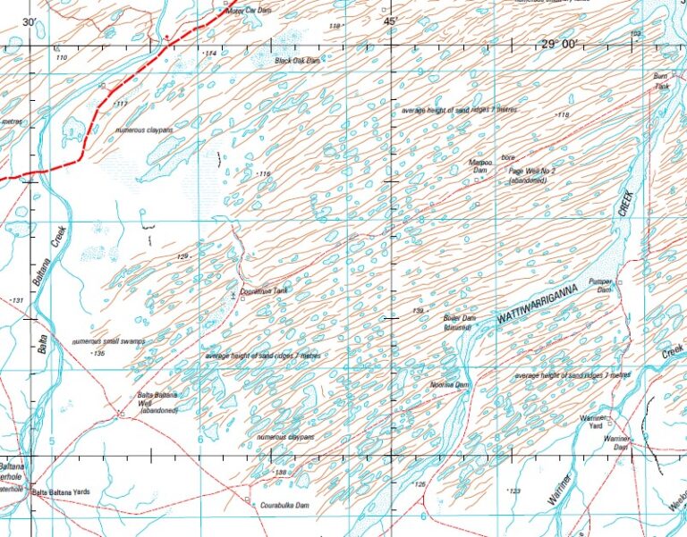 Billa Kalina 1-250,000 Topographic Map GA - Maps, Books & Travel Guides