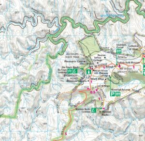 Blue Mountains North Map Spatial Vision - Maps, Books & Travel Guides