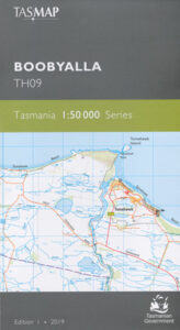 Boobyalla 1-50,000 Topographic Map Tasmap - Maps, Books & Travel Guides