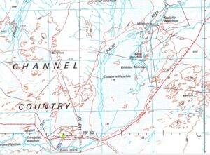 Bulloo 1-250,000 Topographic Map - Maps, Books & Travel Guides
