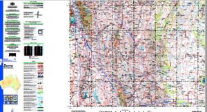 Burra 1-250,000 Topographic Map - Maps, Books & Travel Guides