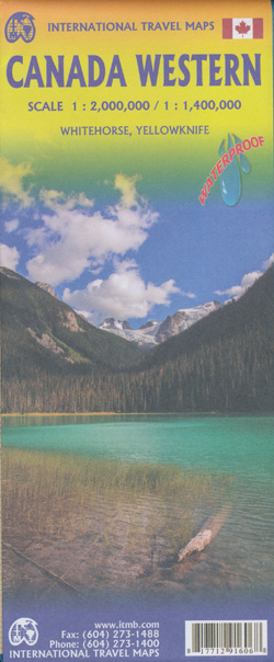 CAnada Western Map ITMB - Maps, Books & Travel Guides