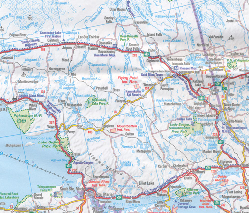 Canada Map 766 Michelin - Maps, Books & Travel Guides