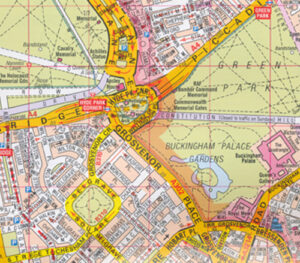 Central London Map A-Z - Maps, Books & Travel Guides
