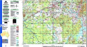 Charters Towers 1-250,000 Topographic Map - Maps, Books & Travel Guides