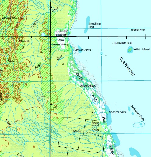Coen 1-250,000 Topographic Map - Maps, Books & Travel Guides