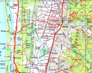 Collie 1-250,000 Topographic Map - Maps, Books & Travel Guides