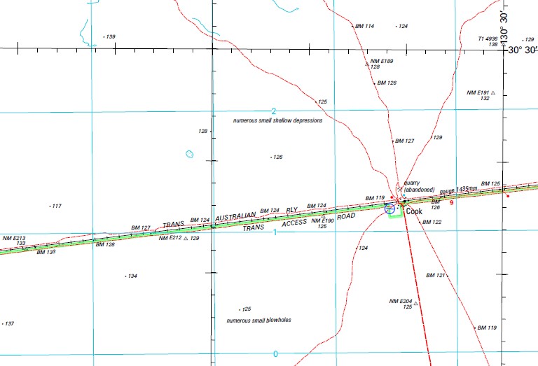 Cook 1-250,000 Topographic Map - Maps, Books & Travel Guides