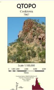 Cooktown 1-100,000 Topographic Map - Maps, Books & Travel Guides