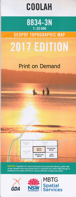 Coolah 1-25,000 NSW Topographic Map - Maps, Books & Travel Guides