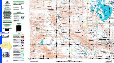Cornish 1-250,000 Topographic Map - Maps, Books & Travel Guides
