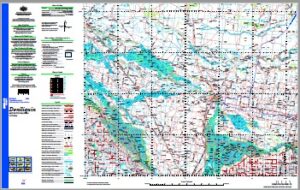 Deniliquin 1-250,000 Topographic Map - Maps, Books & Travel Guides