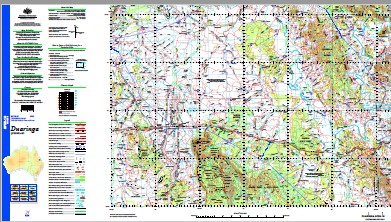 Duaringa 1-250,000 Topographic Map - Maps, Books & Travel Guides