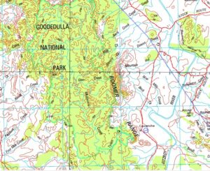 Duaringa 1-250,000 Topographic Map - Maps, Books & Travel Guides