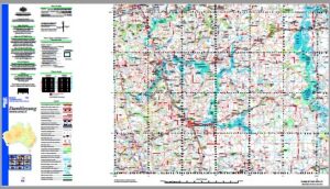 Dumbleyung 1-250,000 Topographic Map - Maps, Books & Travel Guides