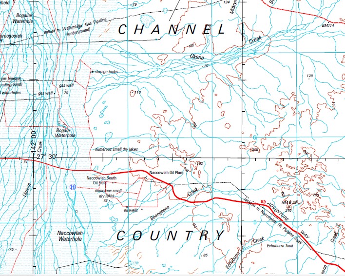 Durham Downs 1-250,000 Topographic Map - Maps, Books & Travel Guides