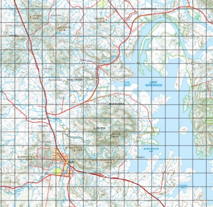 Esk 1-100,000 Topographic Map - Maps, Books & Travel Guides