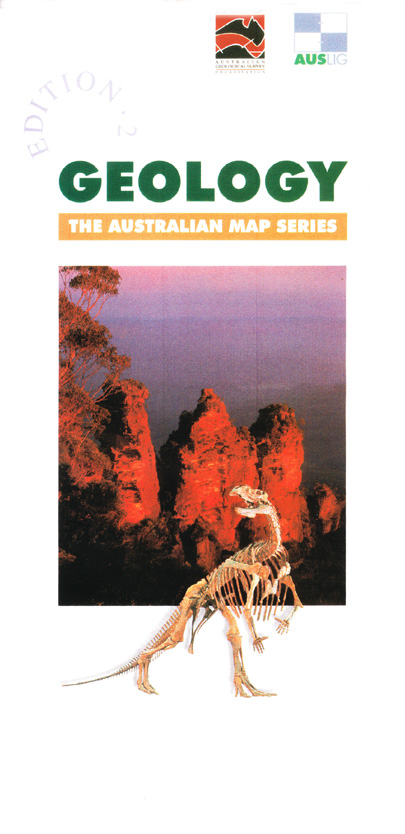 Geology Map Australia Geoscience Australia - Maps, Books & Travel Guides