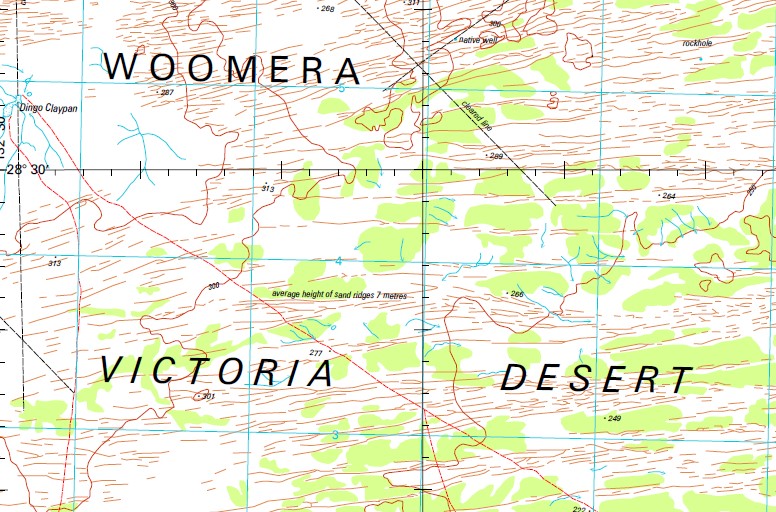 Giles 1-250,000 Topographic Map - Maps, Books & Travel Guides