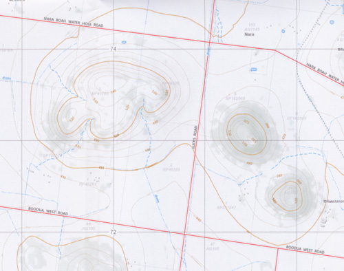 Goombungee 1-25,000 Topographic Map QLD - Maps, Books & Travel Guides