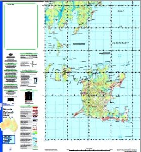 Groote Eylandt 1-250,000 Topographic Map - Maps, Books & Travel Guides