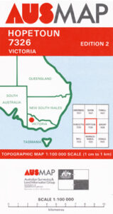 Hopetoun 1-100,000 Topographic Map - Maps, Books & Travel Guides