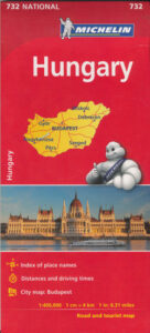 Hungary Map 732 Michelin - Maps, Books & Travel Guides
