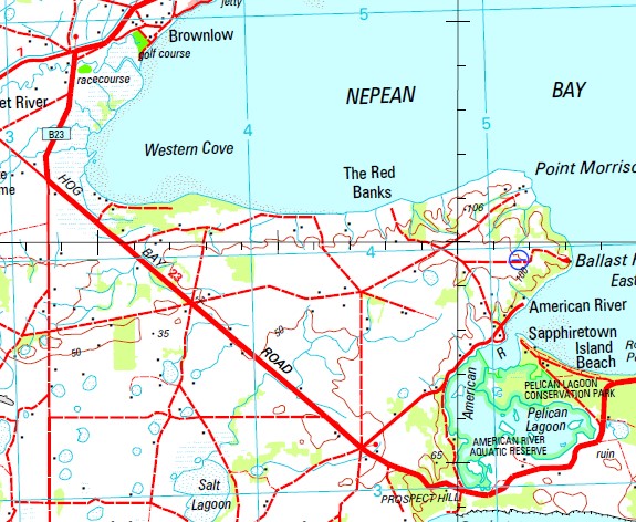 Kangaroo Island 1-250,000 Topographic Map - Maps, Books & Travel Guides