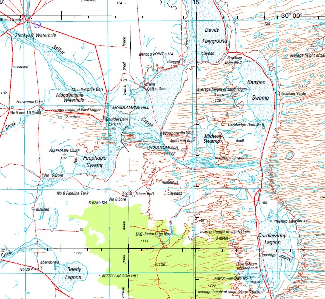 Kingoonya 1-250,000 Topographic Map - Maps, Books & Travel Guides