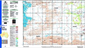 Lake MacKay 1-250,000 Topographic Map - Maps, Books & Travel Guides