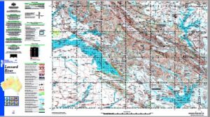 Lennard River 1-250,000 Topographic Map - Maps, Books & Travel Guides