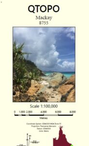 Mackay 1-100,000 Topographic Map - Maps, Books & Travel Guides