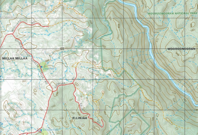 Malanda 1-50,000 Topographic Map - Maps, Books & Travel Guides